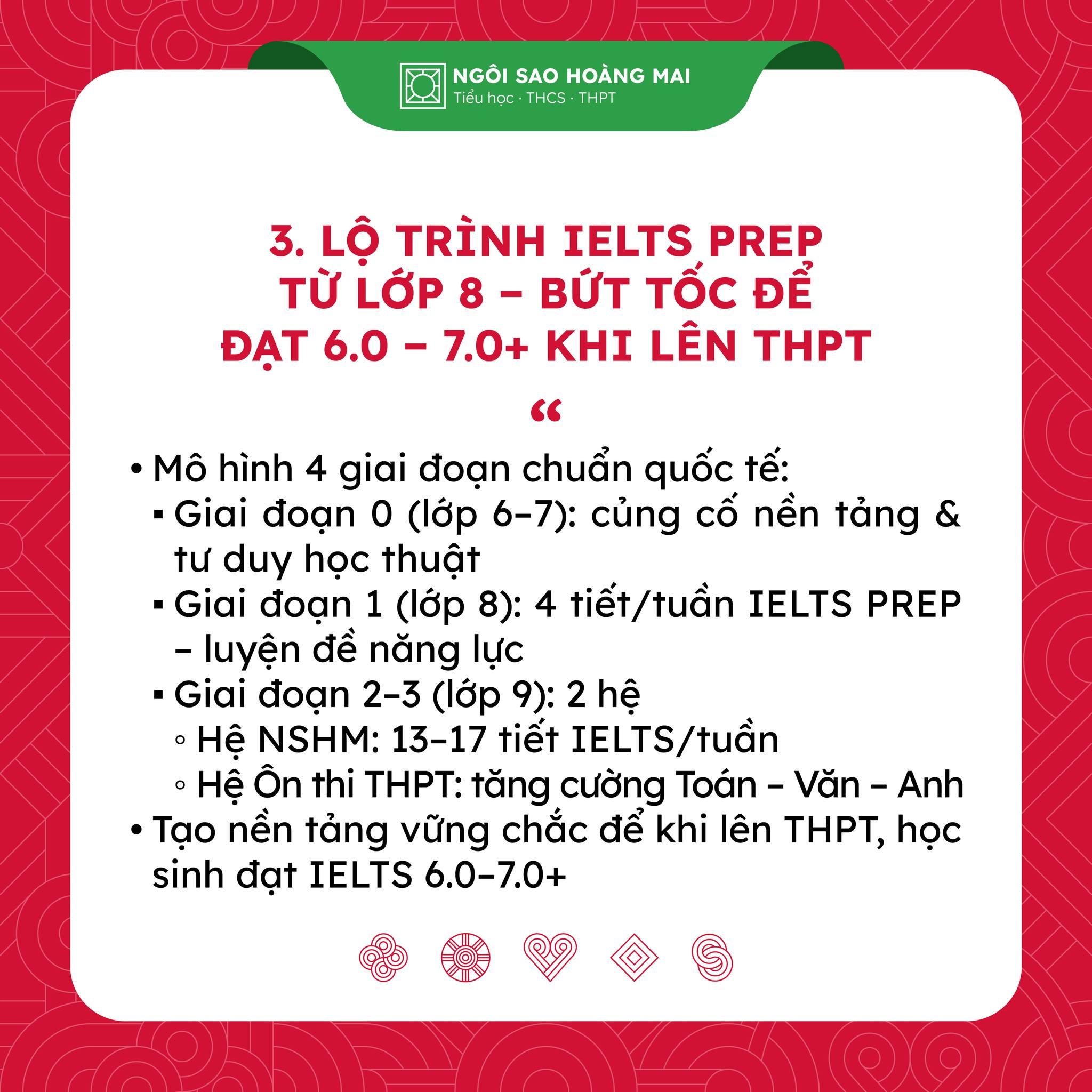 BẬT MÍ 10 “ĐIỂM VÀNG” CỦA CHƯƠNG TRÌNH THCS NGÔI SAO HOÀNG MAI